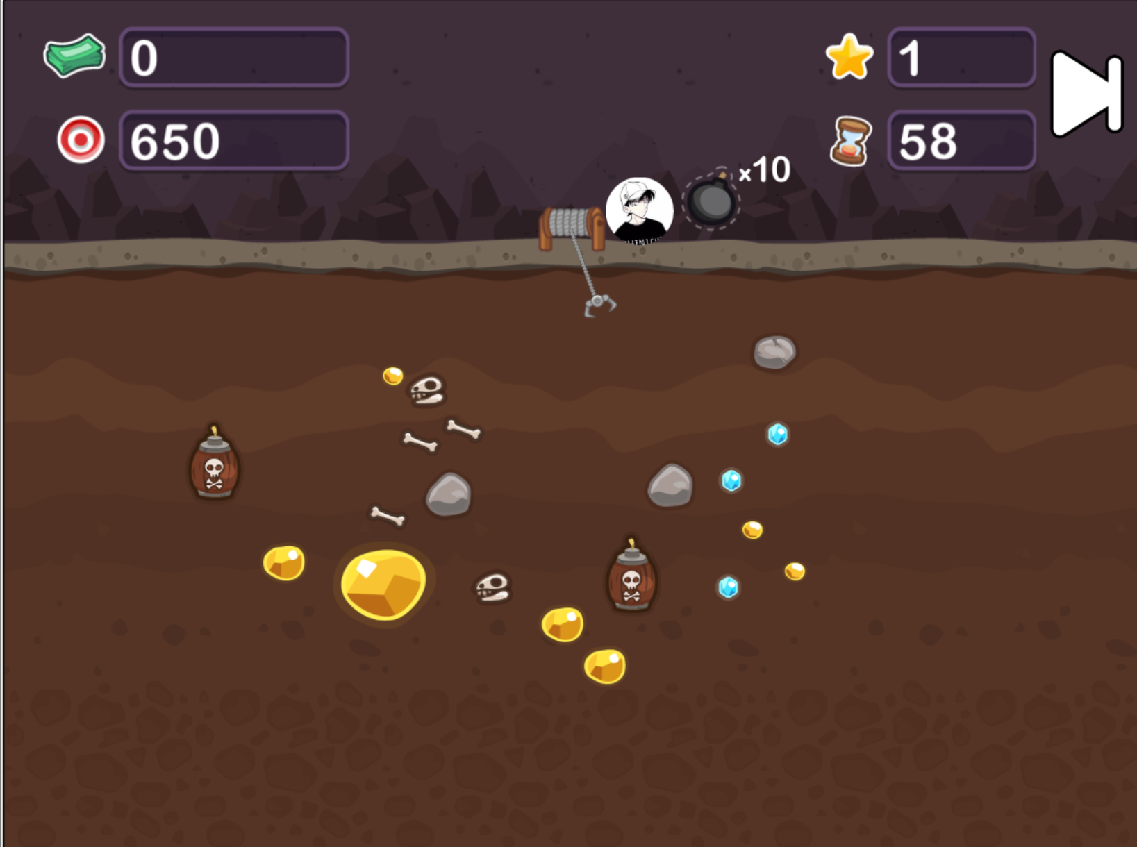 GitHub - YangQing-Lin/AcApp-GoldMiner: 黄金矿工小游戏